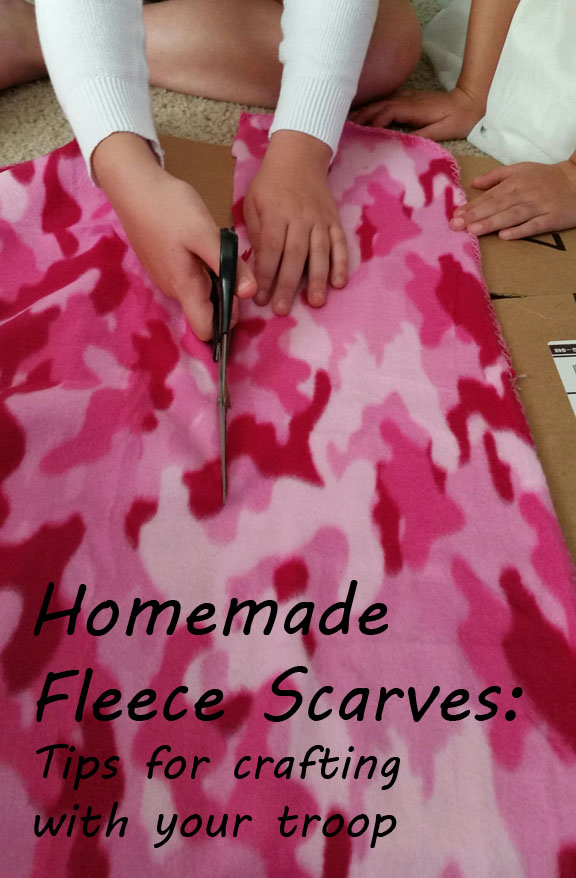 Homemade Fleece Scarves: An Easy Scout Service Project – Use Resources ...