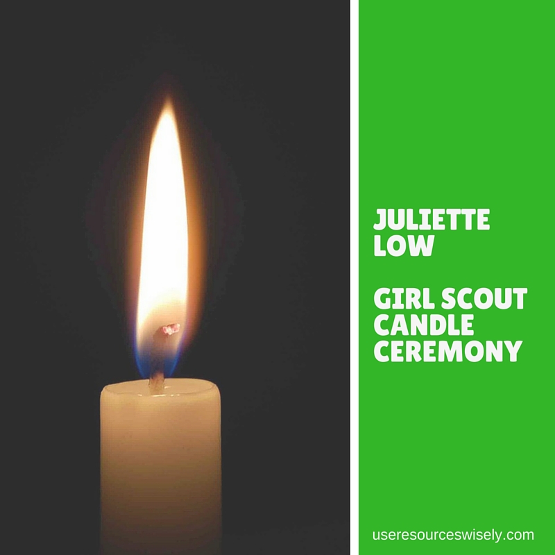 Celebrating Juliette Low’s Birthday – Use Resources Wisely