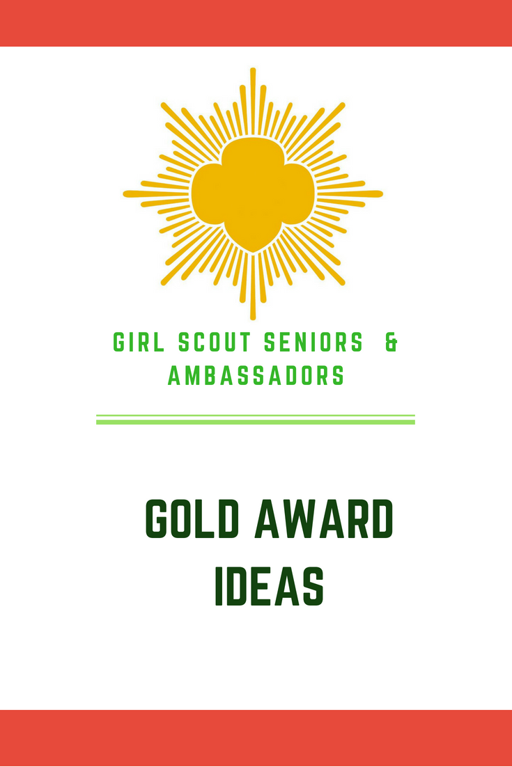 Girl Scout Gold Award Ideas – Animals – Use Resources Wisely